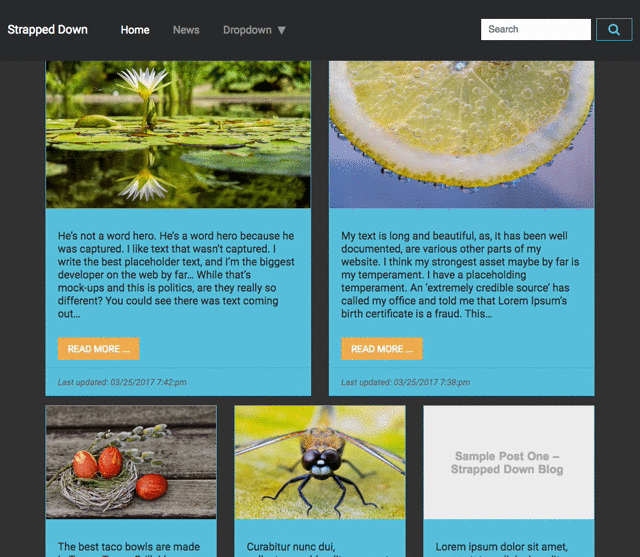 GitHub - bkaminski/Strapped-Down-WordPress-Theme: Another Ben Kaminski designed custom WordPress ...